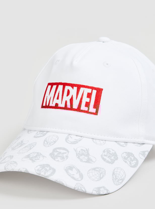 Buy Men Marvel Embroidered Baseball Cap Online at just Rs. 599.0 ...