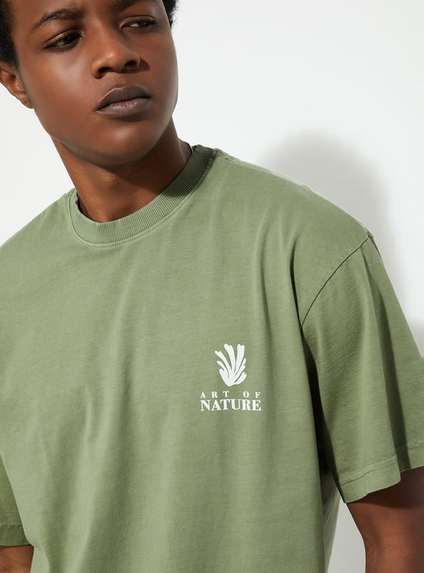 Buy URB_N Men Oversized Back Printed T-shirt Online at just Rs. 699.0 ...