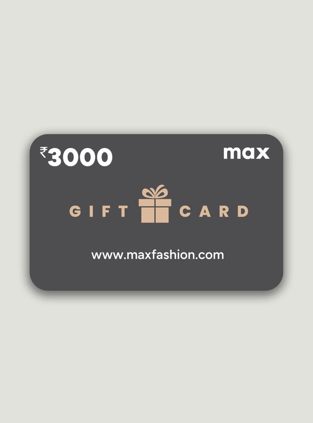 Buy Max Online Gift Card - 3000 - Online at just Rs. 3000.0 ...