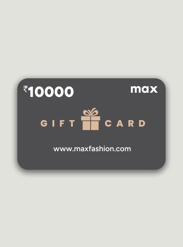 Buy Max Online Gift Card-10000 Online at just Rs. 10000.0 ...