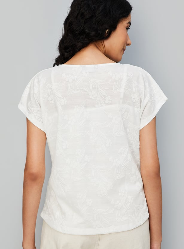 Buy Women Textured Top with Camisole Online at just Rs. 799.0 ...