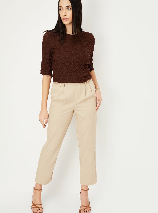 Buy Women Textured Casual Top Online at just Rs. 799.0 - 1000013960045 ...