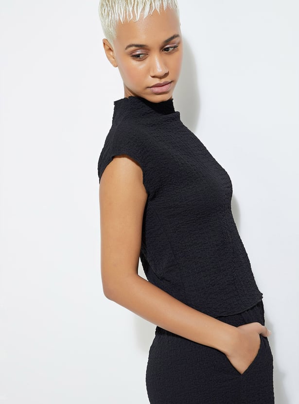 Buy URB_N Women Textured Top Online at just Rs. 599.0 - 1000013978001 ...