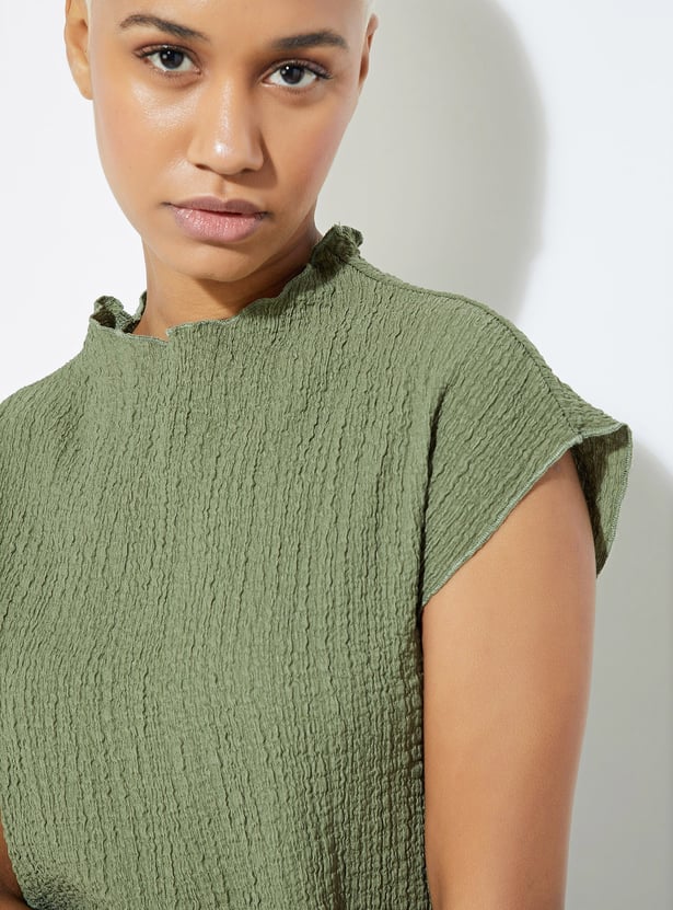 Buy URB_N Women Textured Top Online at just Rs. 599.0 - 1000013978013 ...