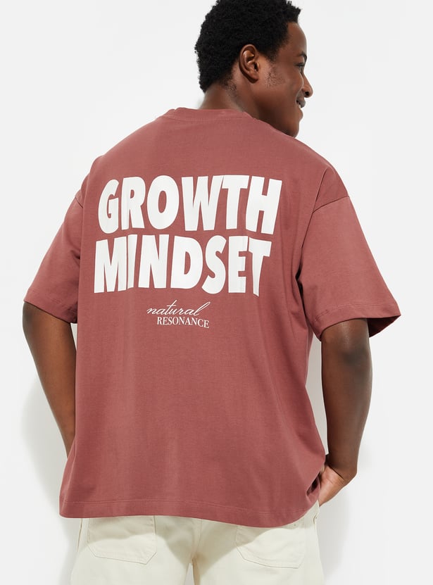 Buy URB_N Men Boxy Fit Back Printed T-shirt Online at just Rs. 599.0 ...