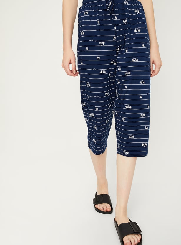 Buy Women Printed Capris Online at just Rs. 449.0 - 1000014047956 | Max ...