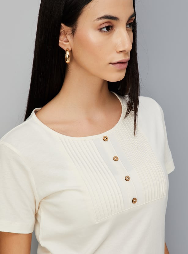 Buy Women Pintuck Yoke Top Online at just Rs. 299.0 - 1000014053210 ...