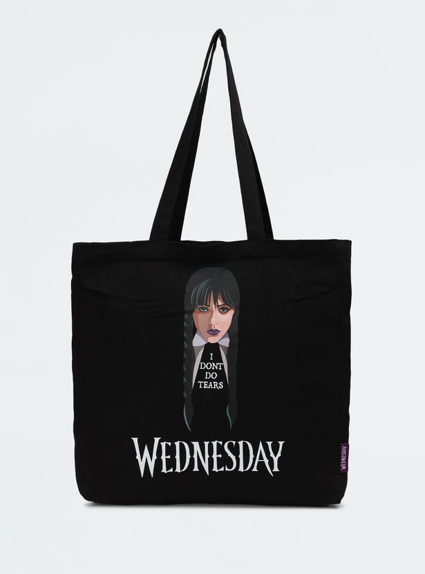 Buy Women Wednesday Printed Shopper Bag Online at just Rs. 399.0 ...