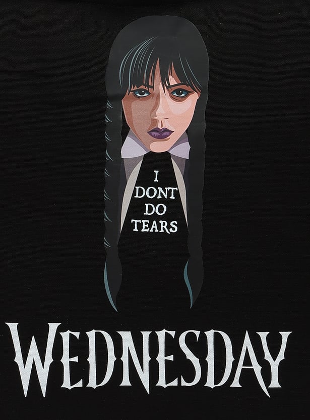 Buy Women Wednesday Printed Shopper Bag Online at just Rs. 399.0 ...