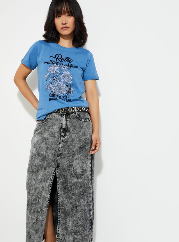 Buy URB_N Women Graphic Printed T-shirt - Pack of 2 Online at just Rs ...