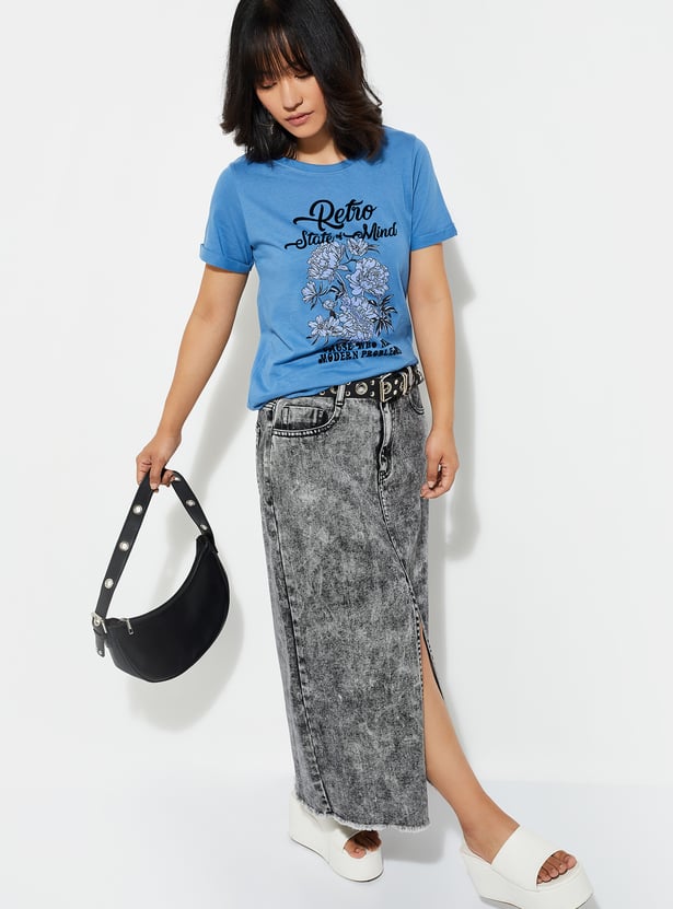 Buy URB_N Women Graphic Printed T-shirt - Pack of 2 Online at just Rs ...