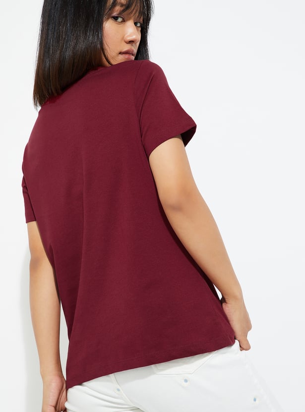 Buy URB_N Women Graphic Printed T-shirt - Pack of 2 Online at just Rs ...