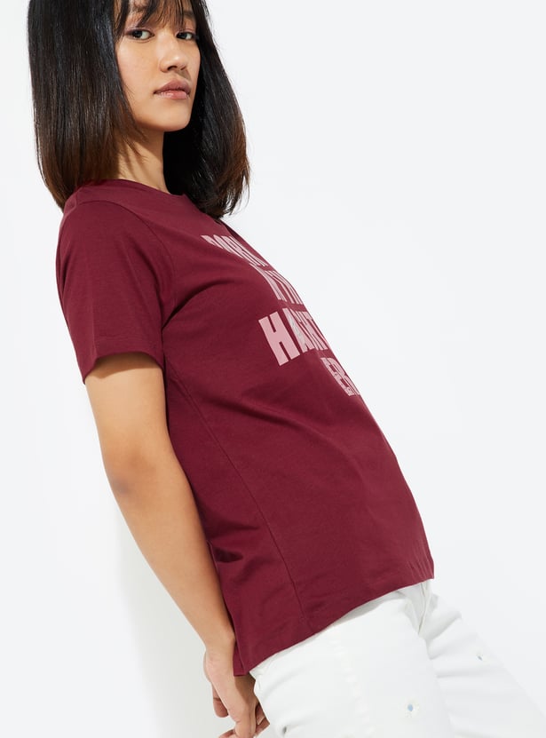 Buy URB_N Women Graphic Printed T-shirt - Pack of 2 Online at just Rs ...