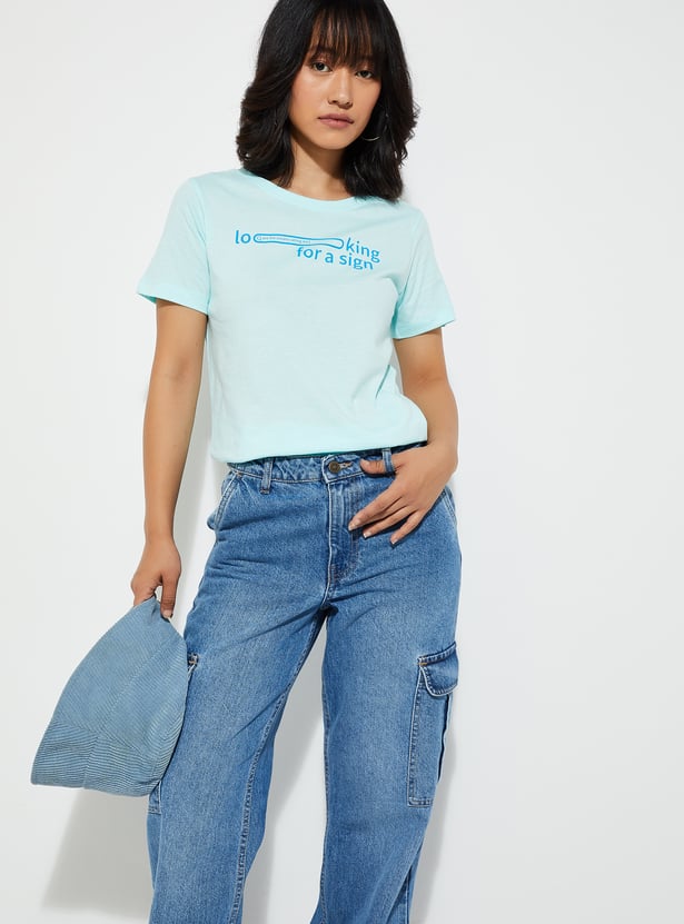 Buy URB_N Women Graphic Printed T-shirt - Pack of 2 Online at just Rs ...