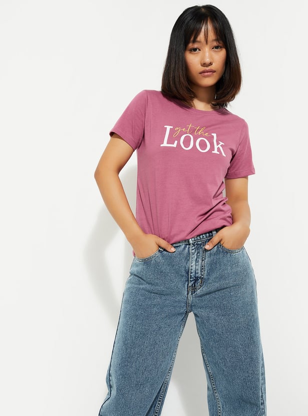 Buy URB_N Women Graphic Printed T-shirt - Pack of 2 Online at just Rs ...