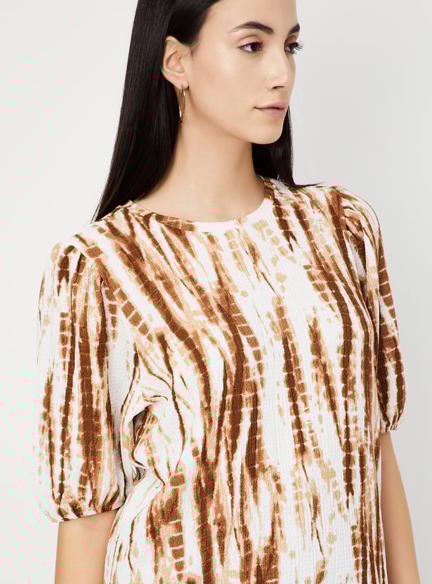 Buy Women Abstract Printed Knit Top Online at just Rs. 699.0 ...