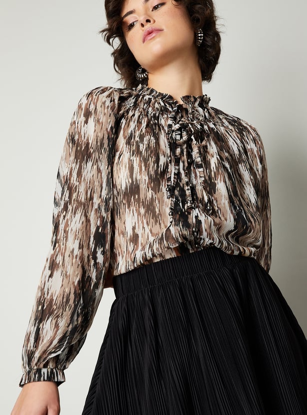 Buy Women Abstract Printed Top Online at just Rs. 899.0 - 1000014174318 ...