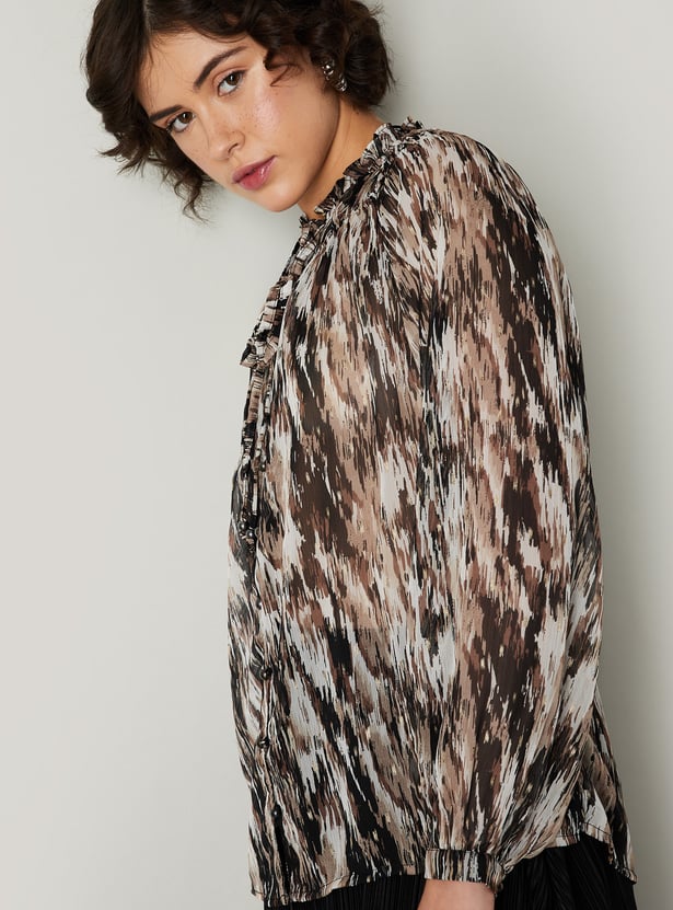 Buy Women Abstract Printed Top Online at just Rs. 899.0 - 1000014174318 ...