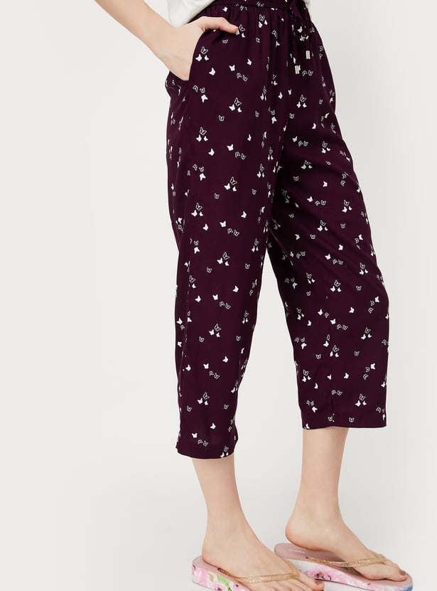 Buy Women Quirky Printed Capris Online at just Rs. 499.0 ...
