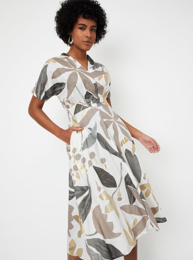 Buy Women Printed A-Line Dress Online at just Rs. 999.0 - 1000014196892 ...