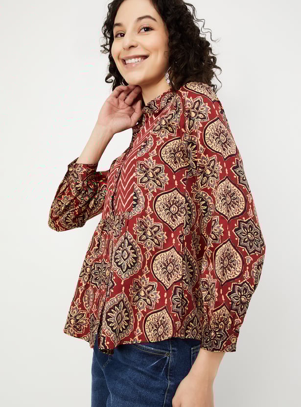 Buy Women Printed Tunic Online at just Rs. 899.0 - 1000014197351 | Max ...