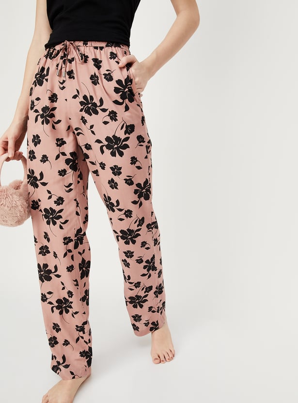 Buy Women Floral Printed Pyjamas Online at just Rs. 599.0 ...