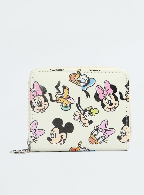 Buy Women Mickey Mouse Printed Wallet Online at just Rs. 399.0 ...