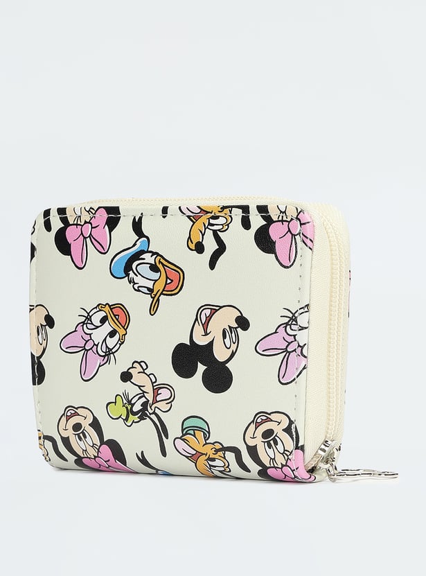 Buy Women Mickey Mouse Printed Wallet Online at just Rs. 399.0 ...