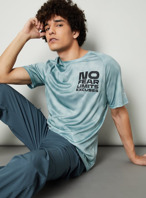 Buy Men All-Over Print Performance T-shirt Online at just Rs. 699.0 ...