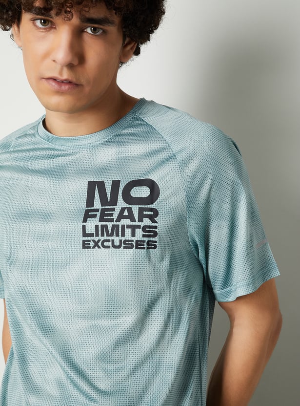 Buy Men All-Over Print Performance T-shirt Online at just Rs. 699.0 ...