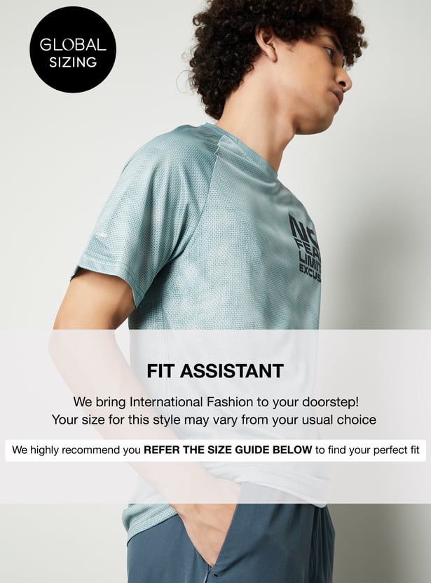 Buy Men All-Over Print Performance T-shirt Online at just Rs. 699.0 ...