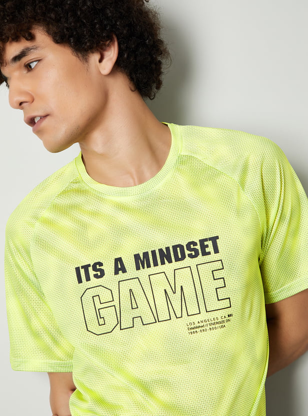 Buy Men All-Over Print Performance T-shirt Online at just Rs. 699.0 ...
