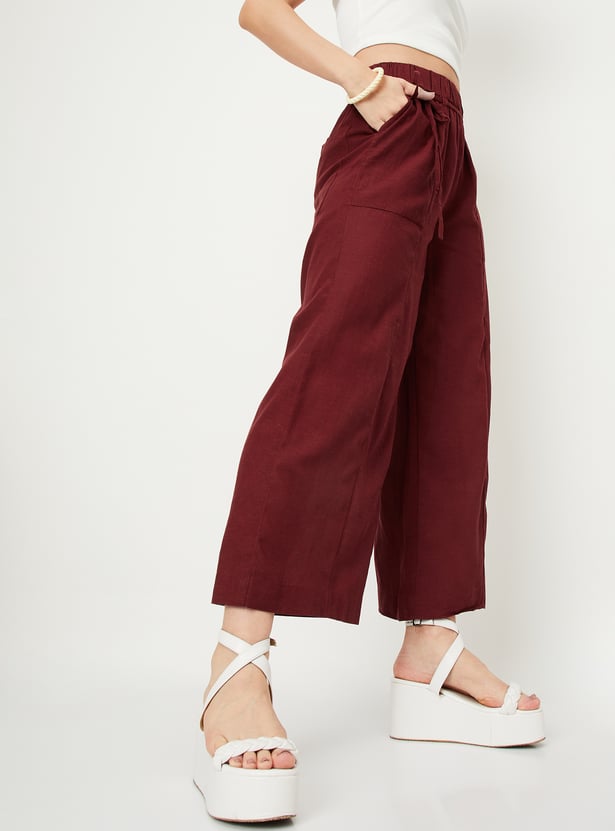 Buy Kalki x Max Women Solid Palazzos Online at just Rs. 899.0 ...