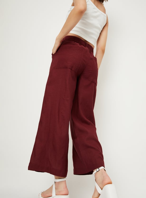 Buy Kalki x Max Women Solid Palazzos Online at just Rs. 899.0 ...