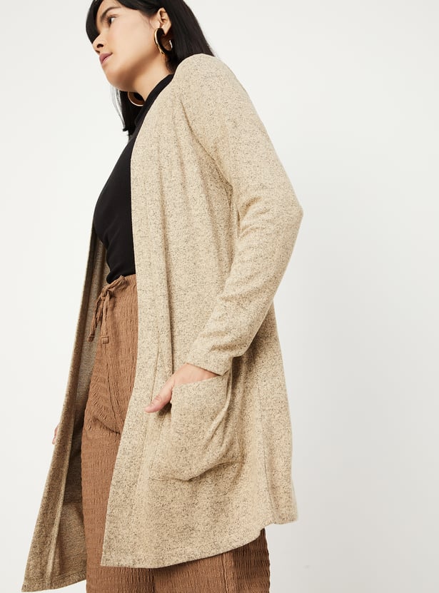 Buy Women Solid Open-Front Shrug Online at just Rs. 999.0 ...