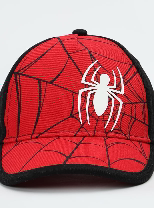Buy Boys Spider-Man Printed Baseball Cap Online at just Rs. 549.0 ...