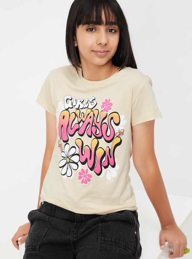 Buy Girls Graphic T-shirt Online at just Rs. 199.0 - 1000014610156 ...
