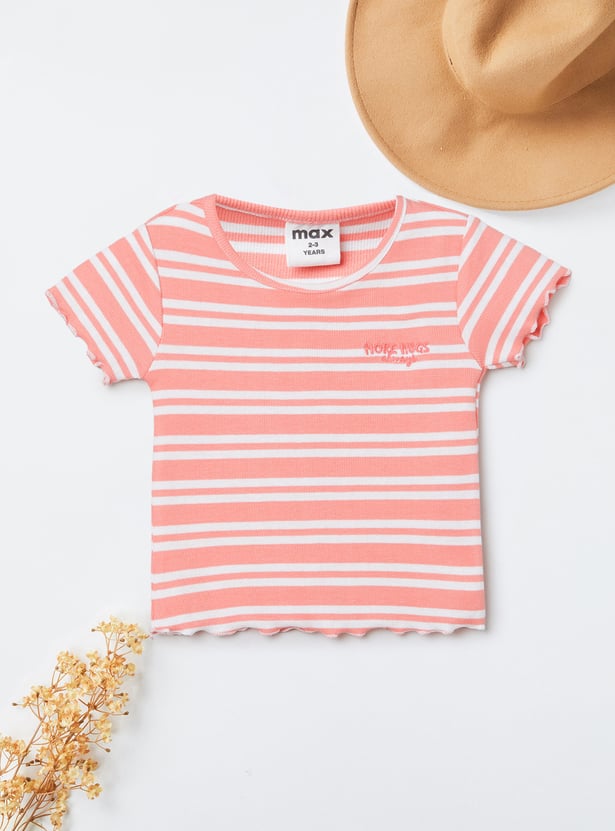 Buy Girls Striped Top Online at just Rs. 299.0 - 1000014644895 | Max ...