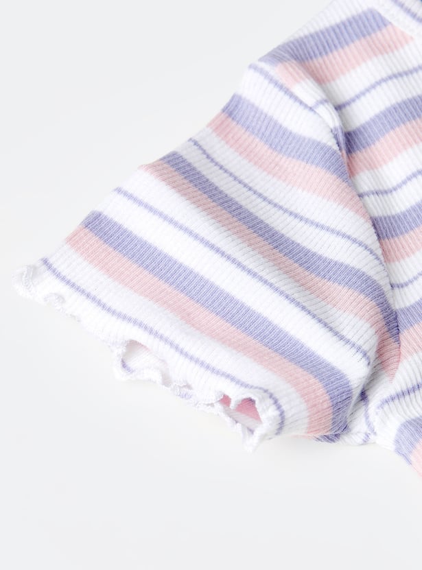 Buy Girls Striped Top Online at just Rs. 299.0 - 1000014644887 | Max ...