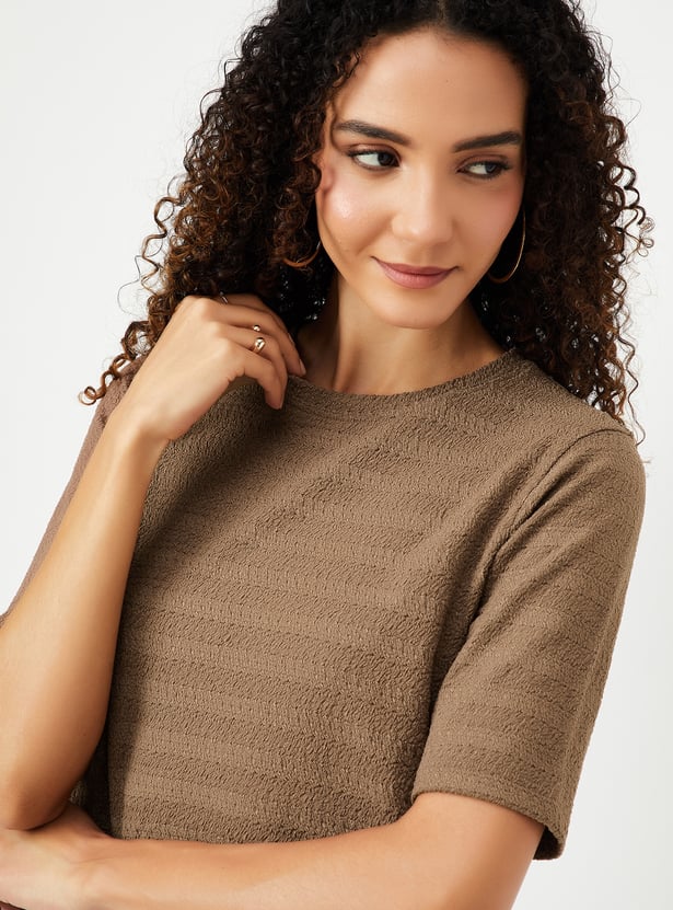 Buy Women Textured Top Online at just Rs. 399.0 - 1000014717842 | Max ...