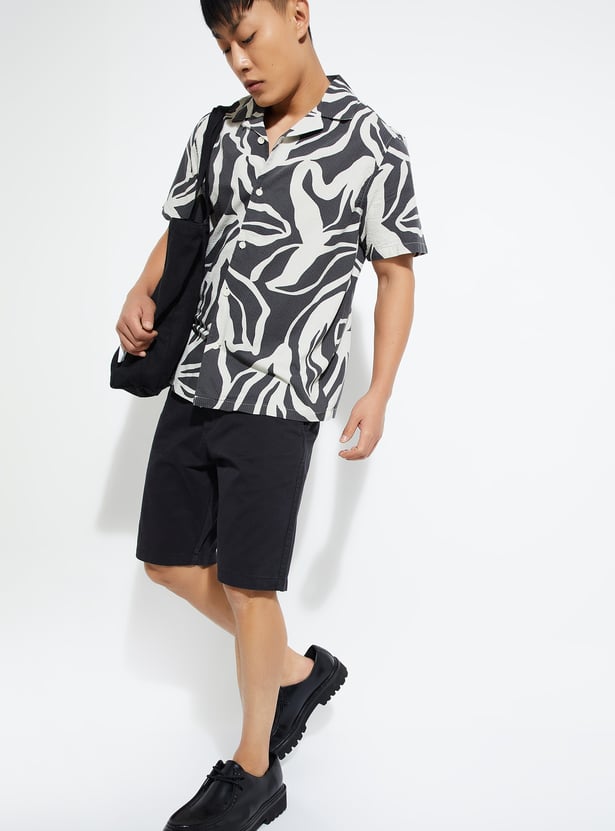 Buy URB_N Men Printed Slim Fit Shirt Online at just Rs. 899.0 ...