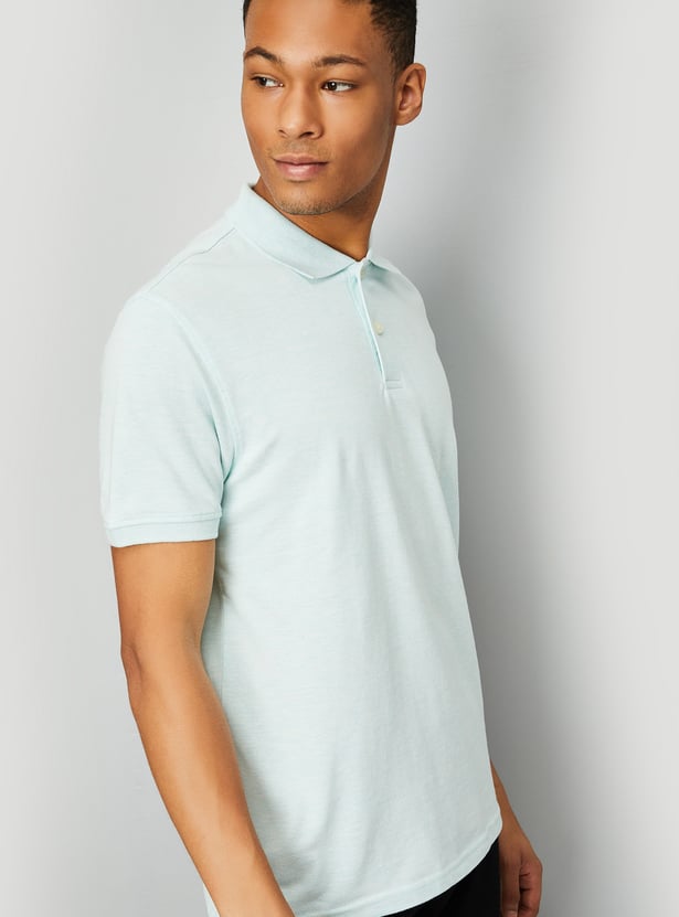 Buy Men Solid Polo T-shirt Online at just Rs. 399.0 - 1000014976231 ...