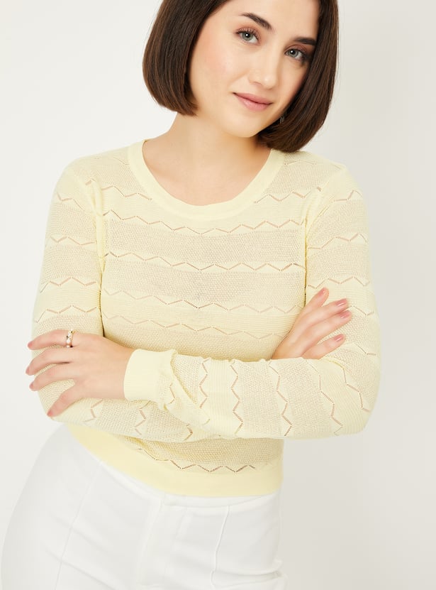 Buy Women Knit Top Online at just Rs. 999.0 - 1000014778500 | Max Fashion
