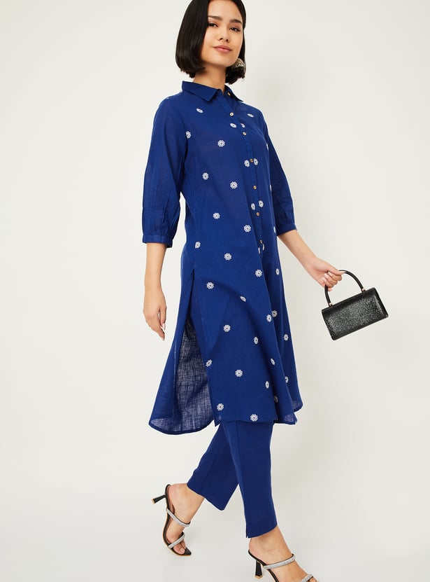 Buy Kalki x Max Women Embroidered Co-ord Set Online at just Rs. 1299.0 ...