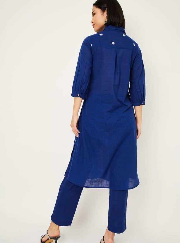 Buy Kalki x Max Women Embroidered Co-ord Set Online at just Rs. 1299.0 ...