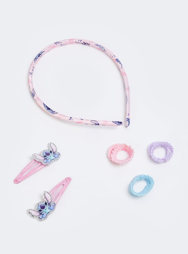 Buy Girls Lilo & Stitch Hair Accessories - Pack of 6 Online at just Rs ...