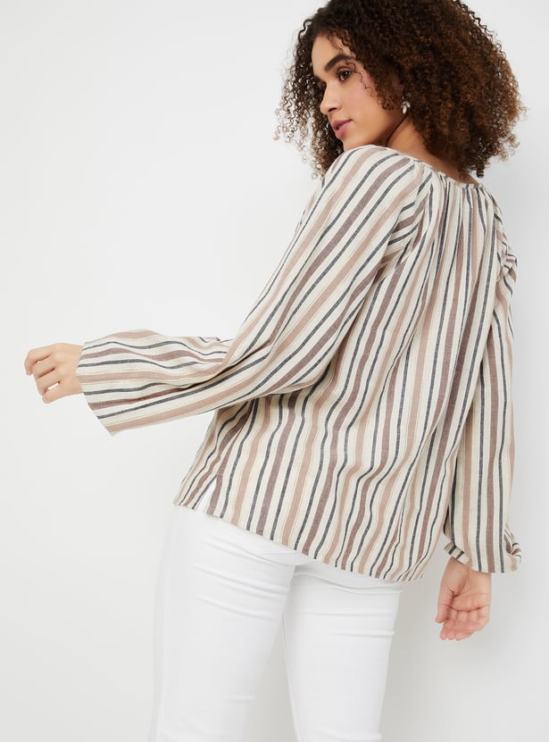 Buy Kalki x Max Women Striped Tunic Online at just Rs. 899.0 ...