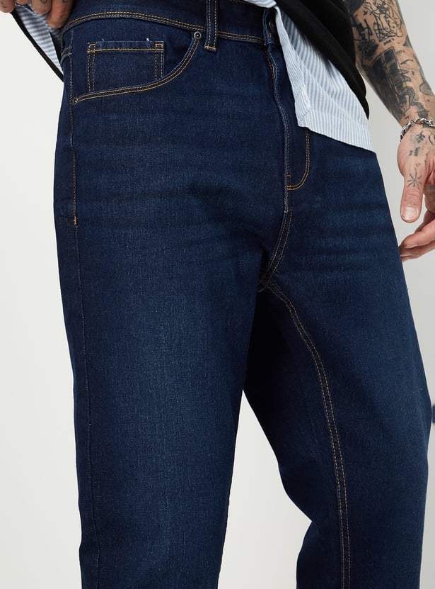 Buy Men Washed Carrot Fit Jeans Online at just Rs. 999.0 ...