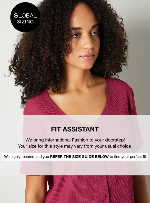 Buy Women Textured Top Online at just Rs. 499.0 - 1000015152606 | Max ...