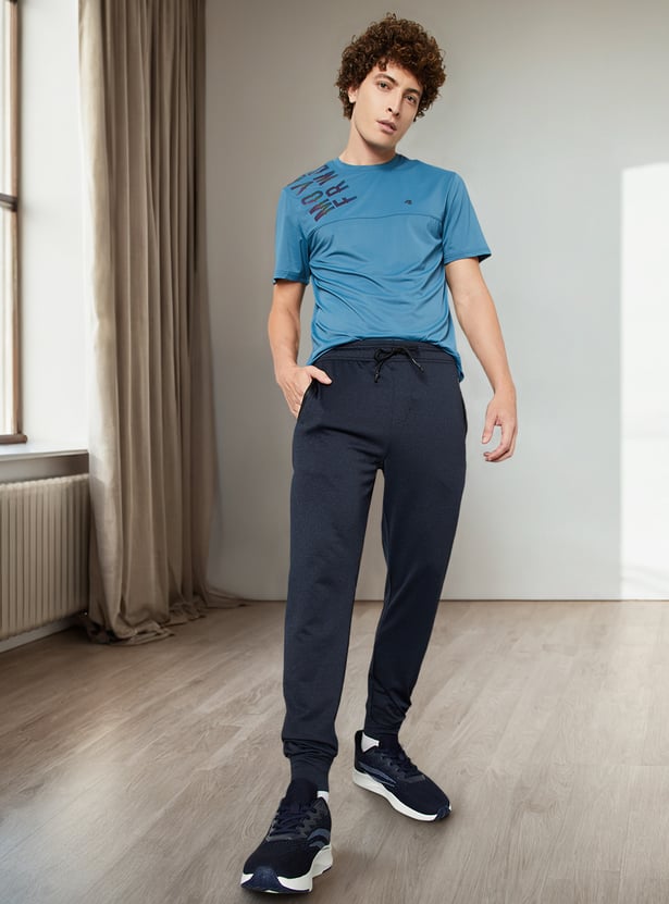 Buy URB_N Men Textured Athleisure Joggers Online at just Rs. 1099.0 ...